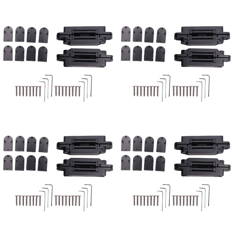 8Pcs 6 Inch Concealed Door Hinges Invisible Hinges Concealed Hinges 180 ...