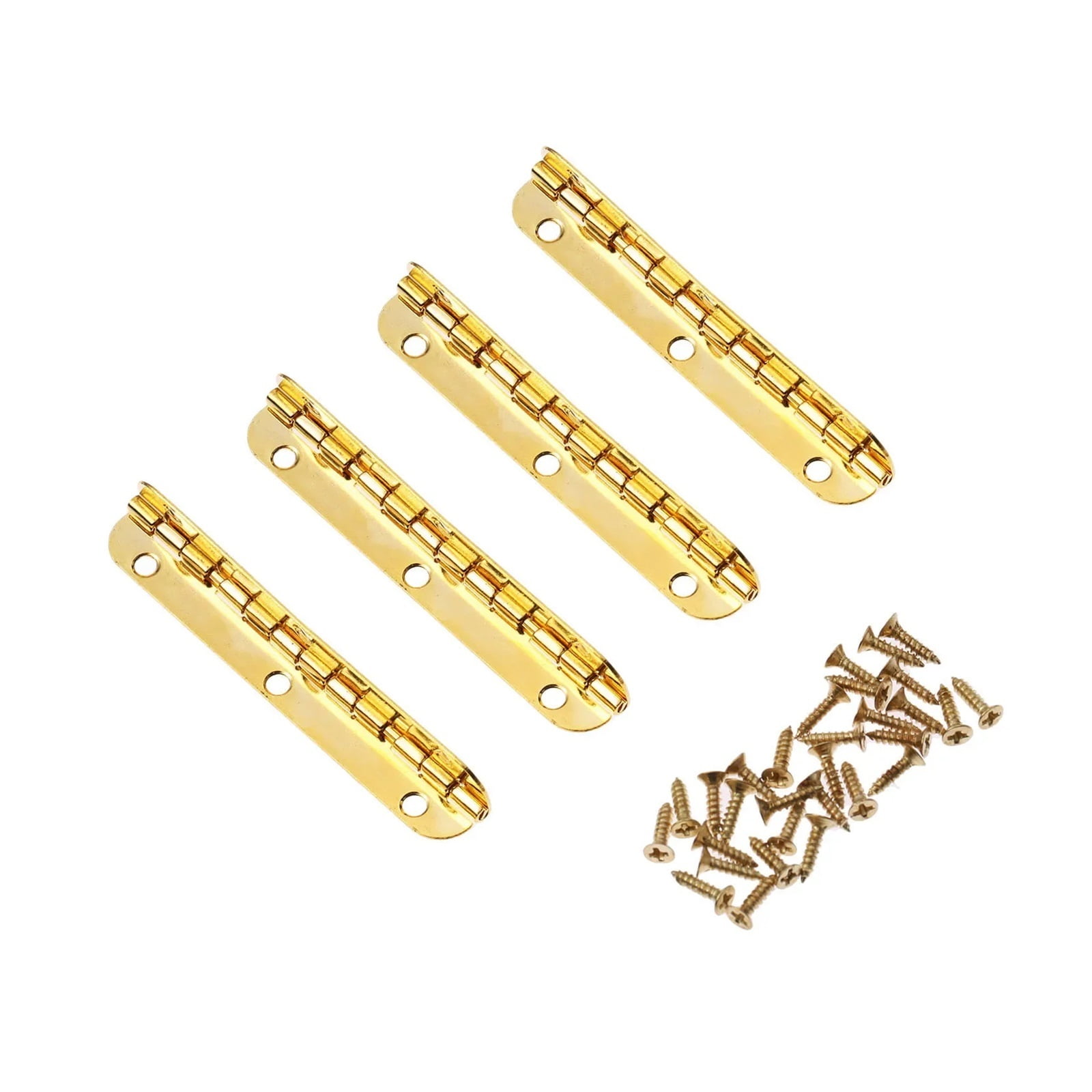8Pcs 65*15mm Cabinet Hinges Furniture Hardware Jewelry Chest Wine Music ...