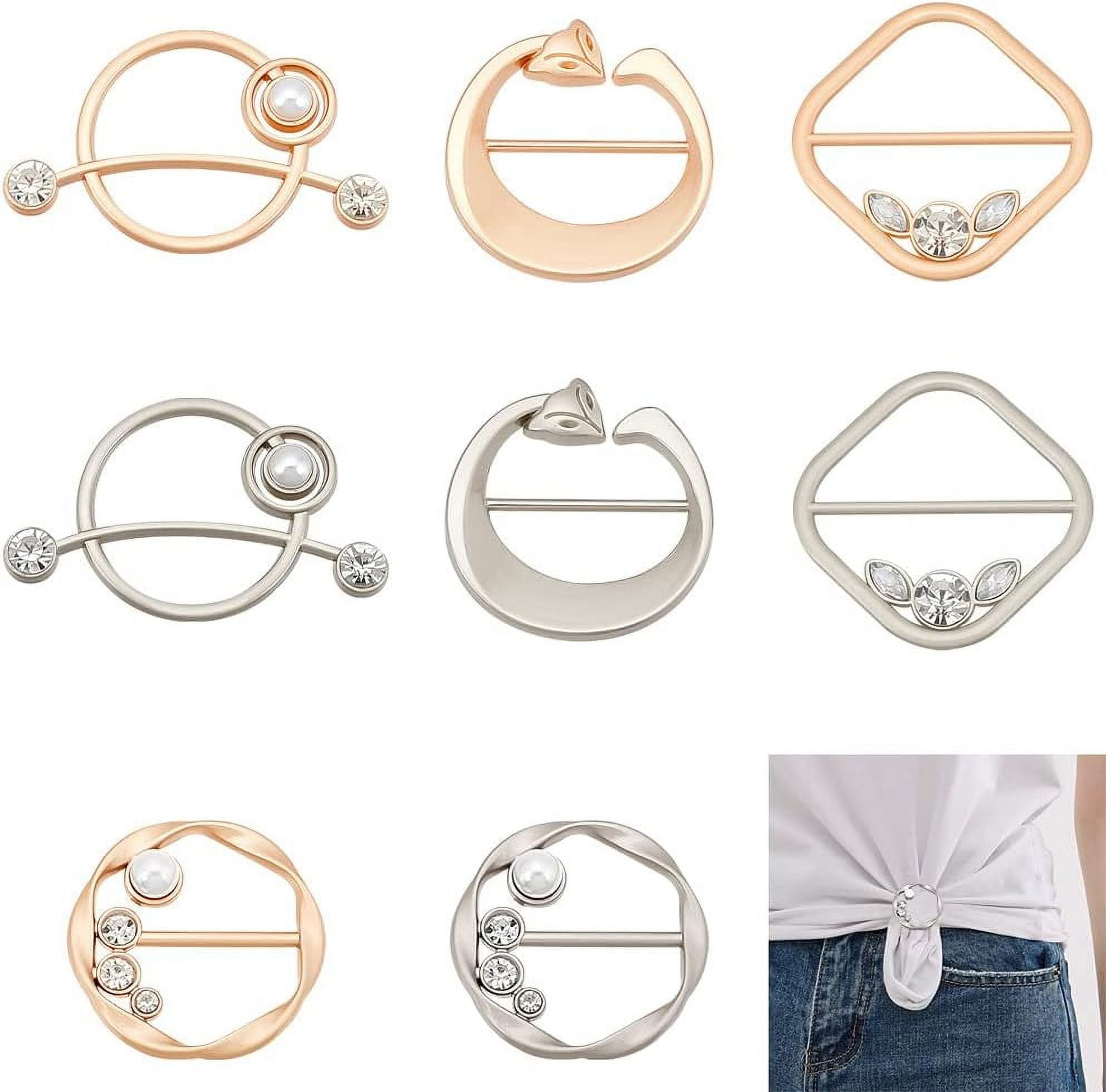 8Pcs 8 Style Alloy Resin Imitation Pearl Slide Buckles Webbing Belts ...