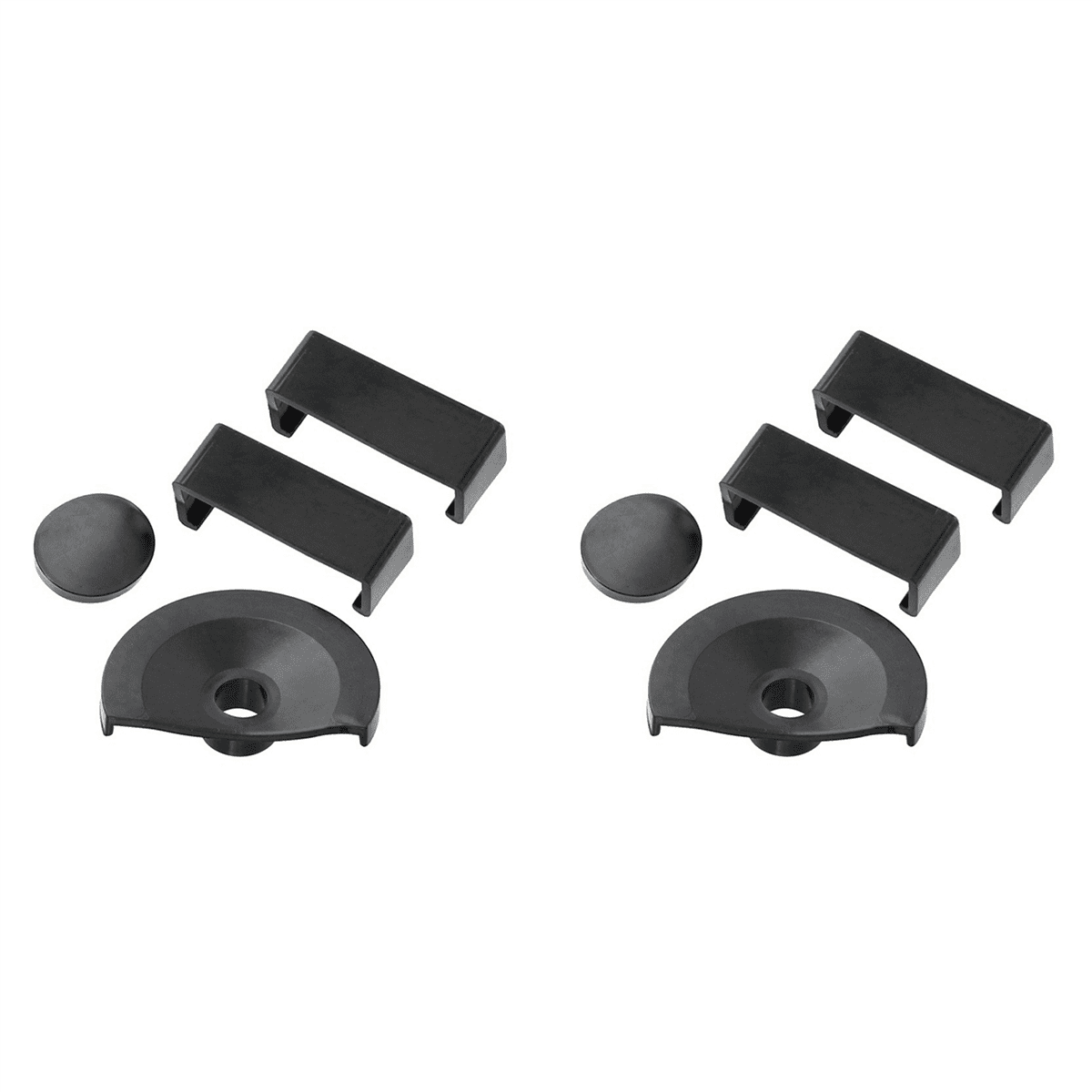 8Pcs 80mm Bench Vise Rubber Pad 360 Degree Table Vice Protector Pads ...