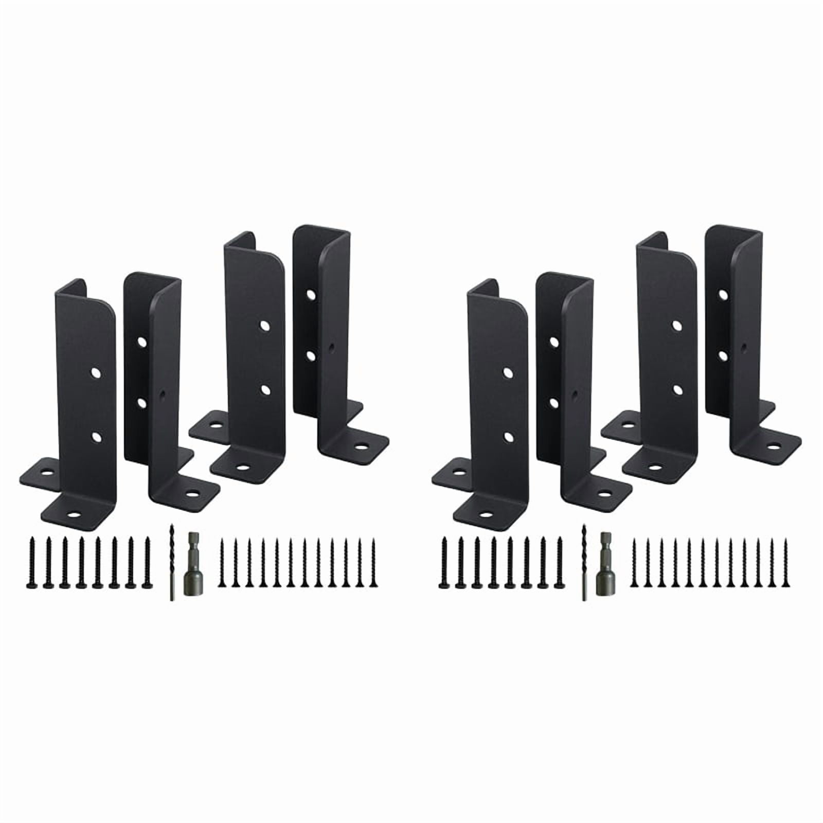 8Pcs Adjustable Deck Post Anchor Base Brackets Fence for Pergola Fence ...