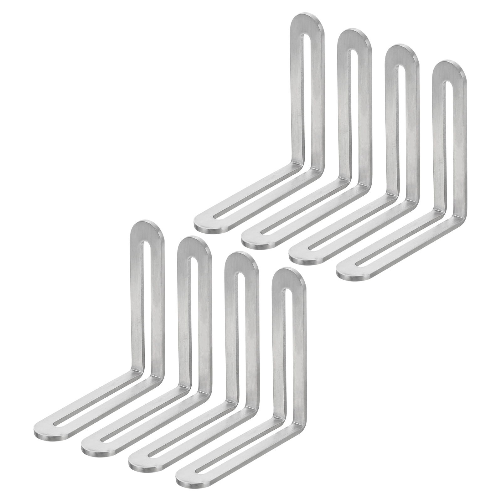 8Pcs Adjustable L-Shape Corner Brace with Slot, 3.15 x 3.15 Inch ...