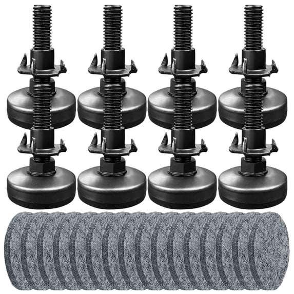 8Pcs Adjustable Leveling Feet Furniture Levelers Table Feet Heavy Duty ...