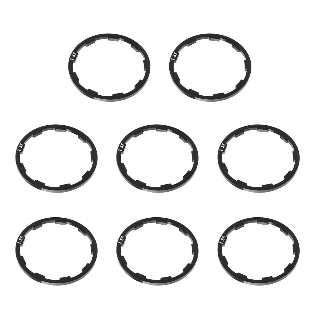 8Pcs Aluminiums Flywheels Hub Spacers Bicycles Low Washer Bottom ...