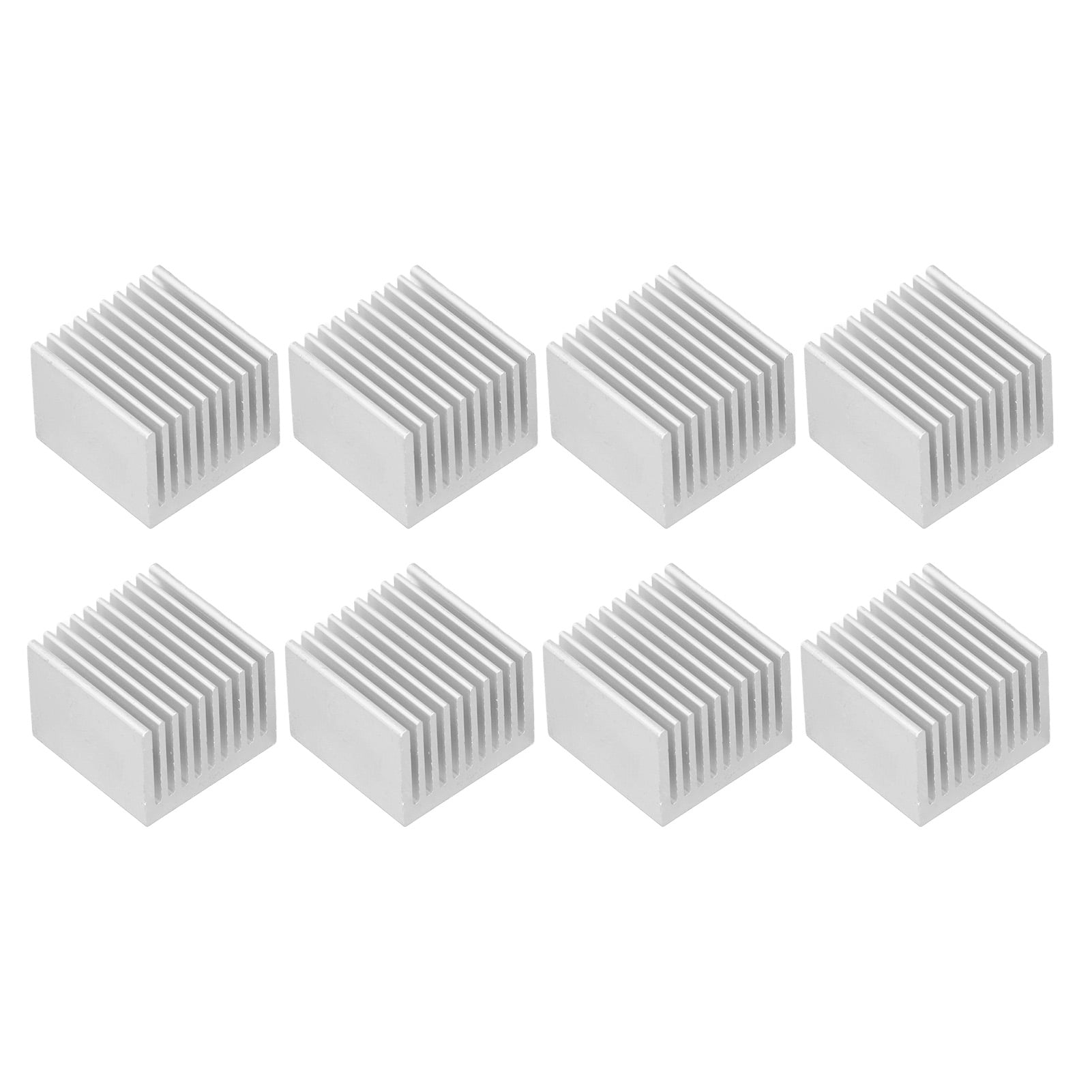 8Pcs Aluminum Cooling Fins, 40x40x30mm Heatsink Kit For Electronics ...