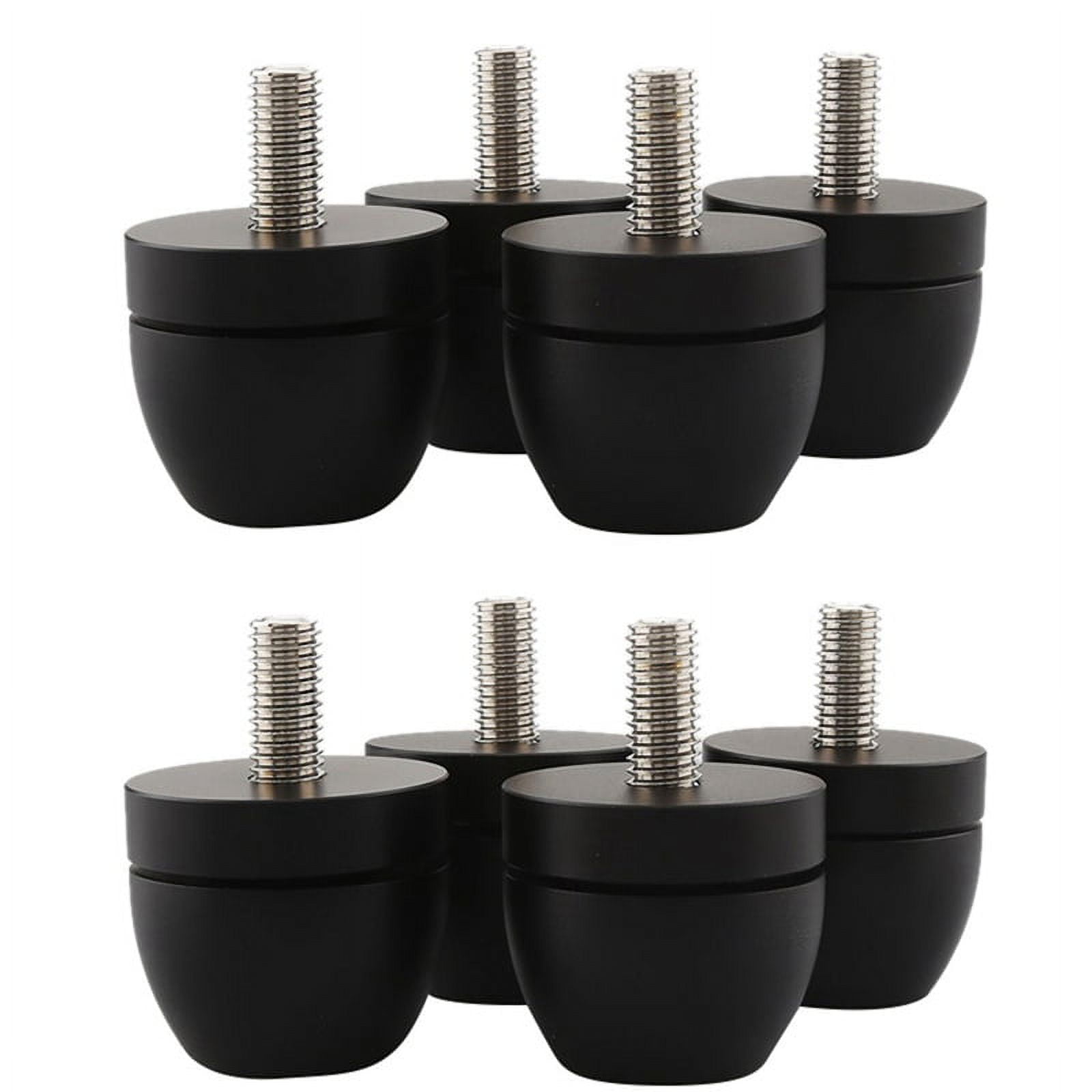 8Pcs Aluminum Shockproof Pads Isolation Stand Feet Amplifier Speaker ...