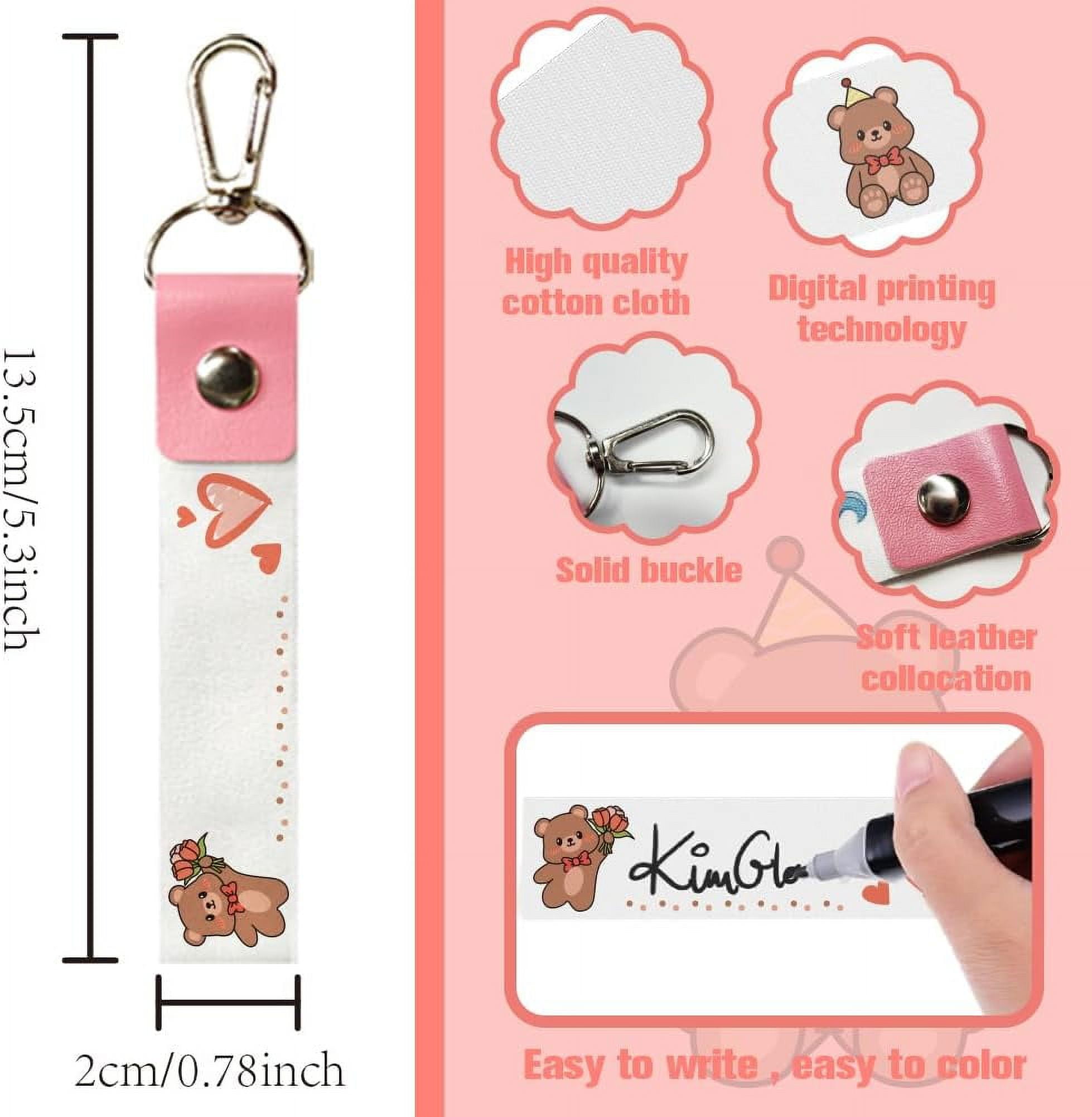 8Pcs Animal Theme Personalized Name Tags Hooks 5.1x0.8 Inch Backpack ...