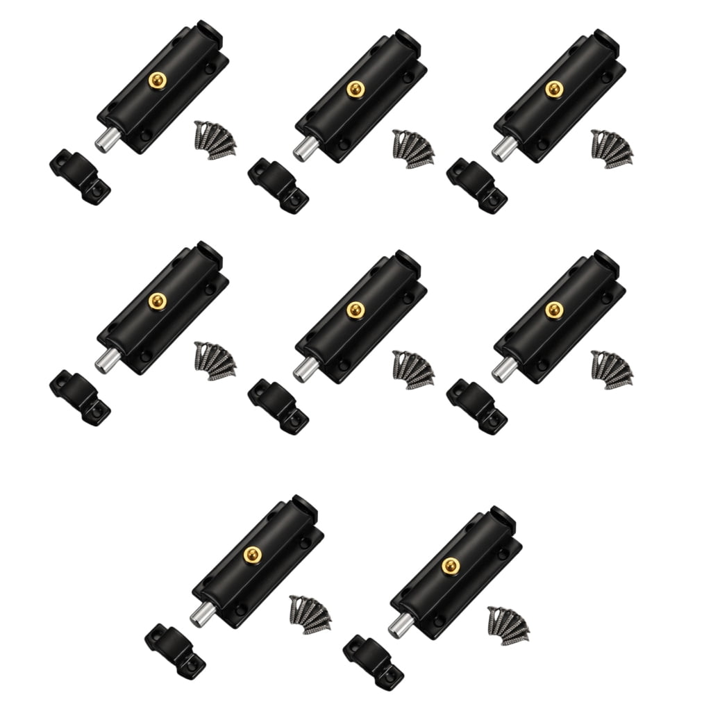 8Pcs Antitheft Security Button Lock Bathroom Door Buckle Lock Automatic ...