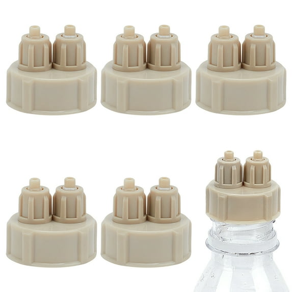 8Pcs Aquarium CO2 Generator-DIY Carbon Dioxide Reactor Bottle Caps DIY ...