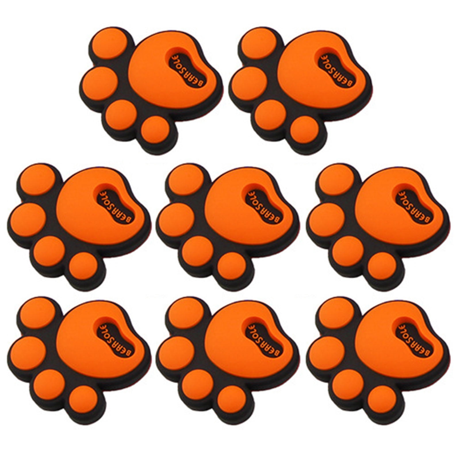 8Pcs Auto Door Anti-Collision Stickers Anti-skid Rearview Stickers Cute ...