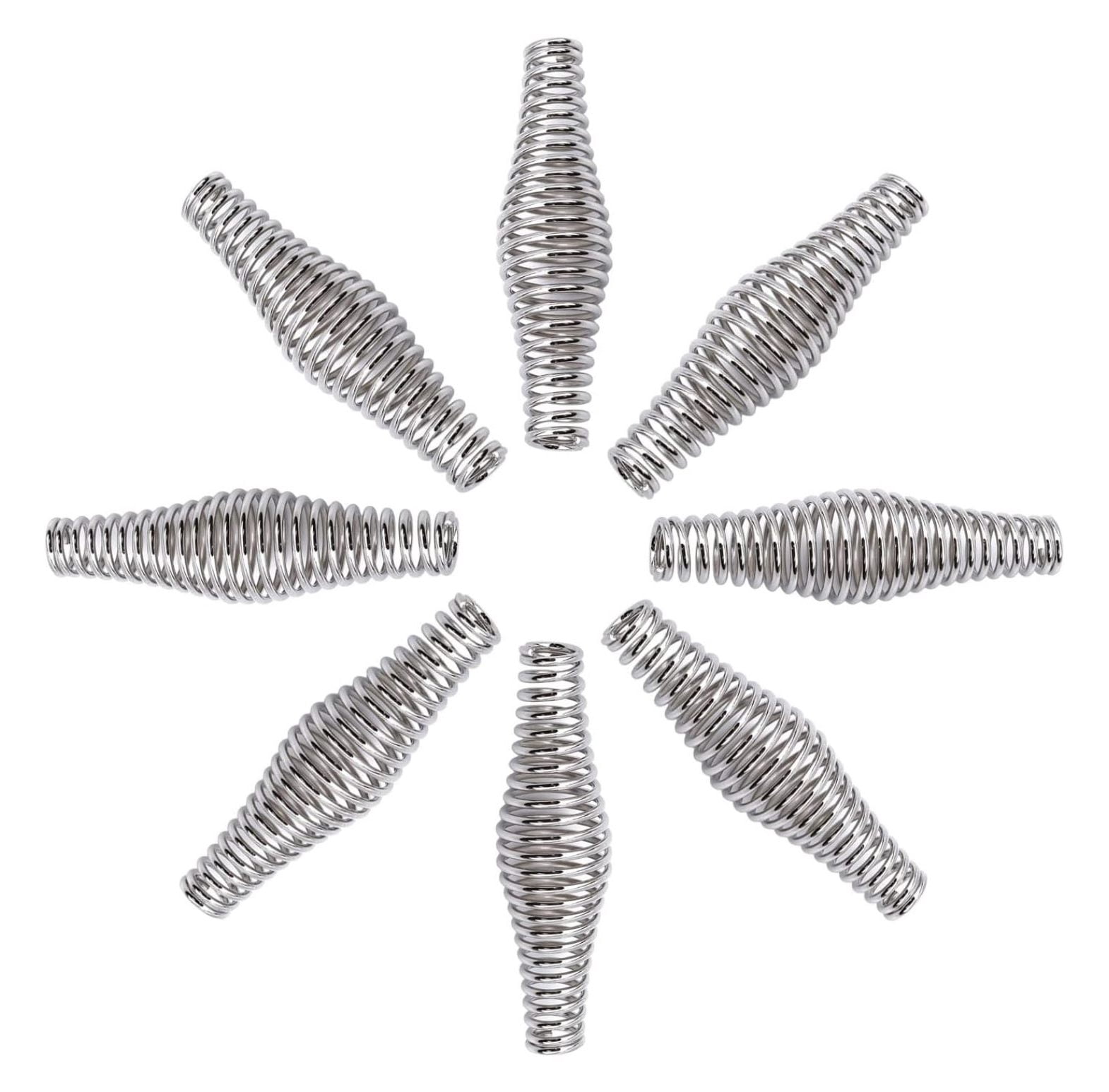 8Pcs BBQ Spring Handle, BBQ Heavy Duty Cool Touch Stove Spring Handle ...