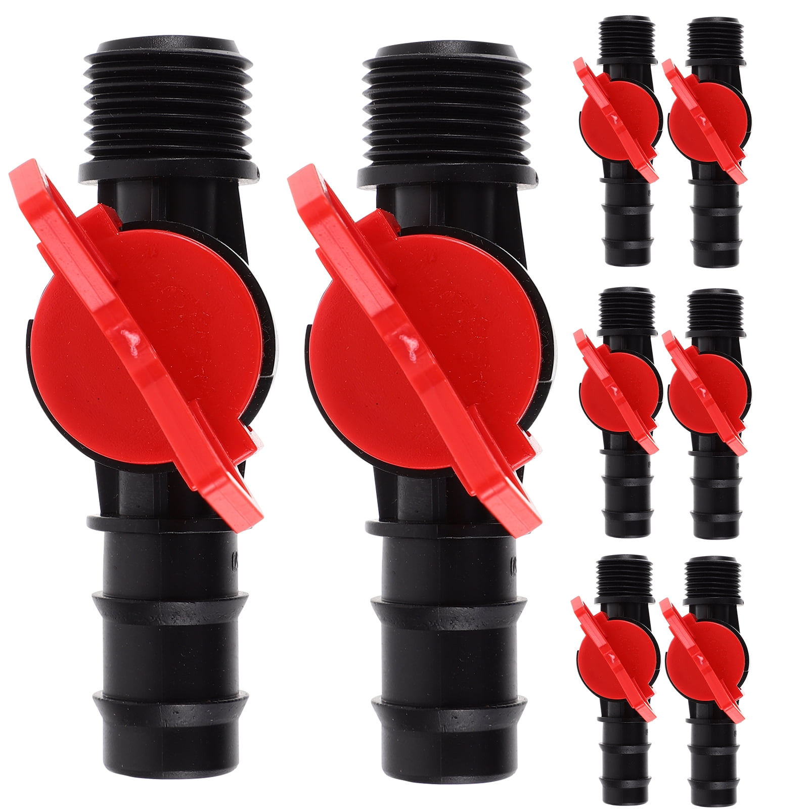 8Pcs Ball Valves Drip Irrigation Aquarium Valves Fish Tank Valves ...