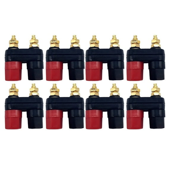 8Pcs Banana Couple Terminals Electrical Binding Post Banana Audio ...