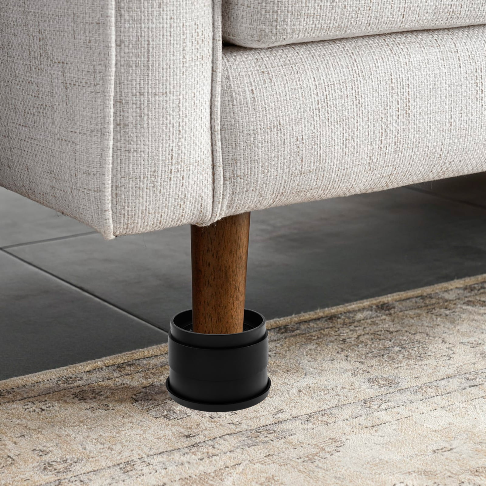 8Pcs Bed Risers Sturdy Stable Furniture Risers Anti Slip Bed Raising ...