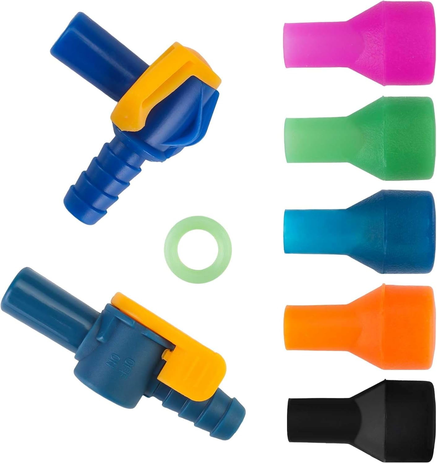 8Pcs Bite Valves Replacement Mouthpieces Set - Compatible with Most ...