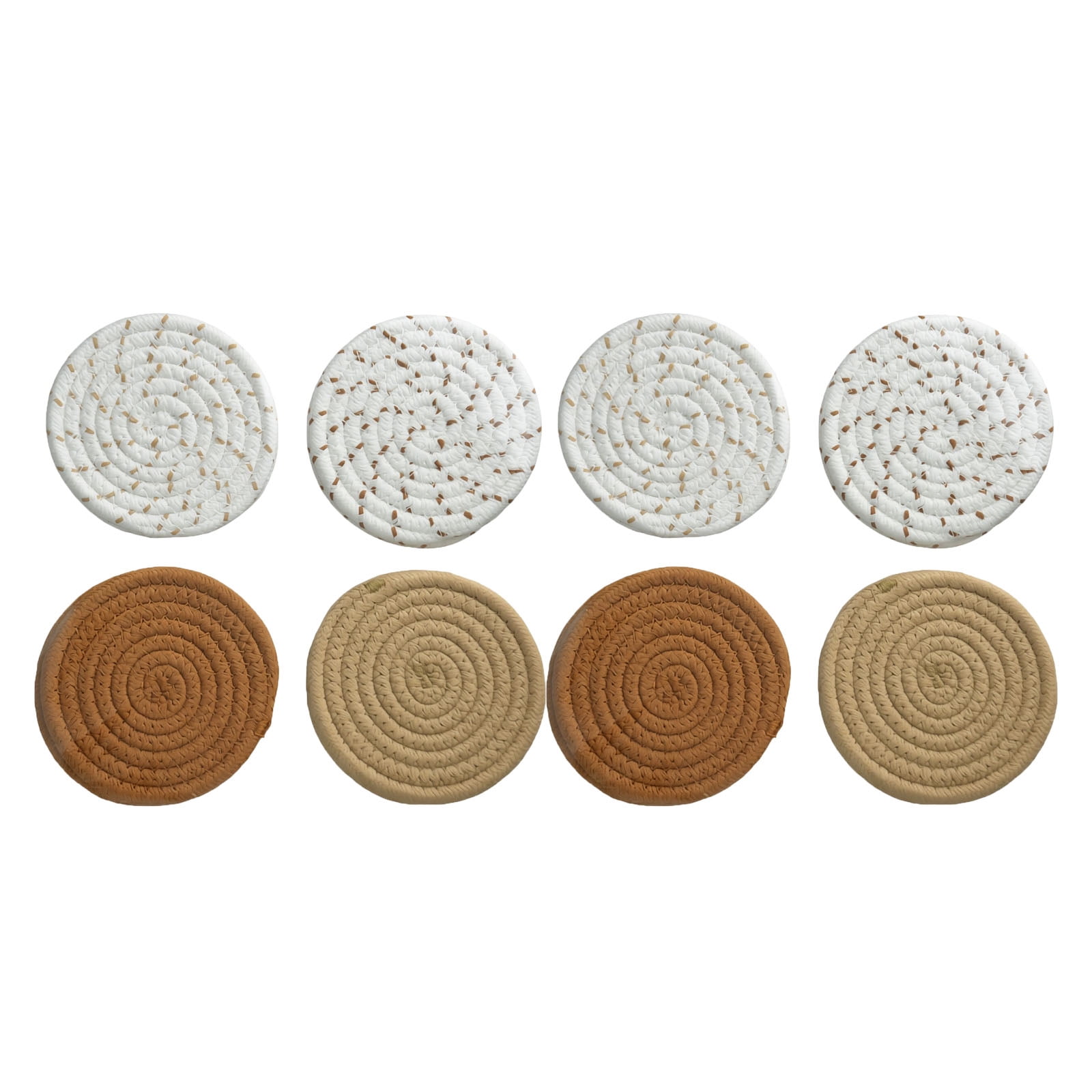 8Pcs Bohemian Pattern Cotton Coasters, Drink Coasters, Fabric Coasters ...