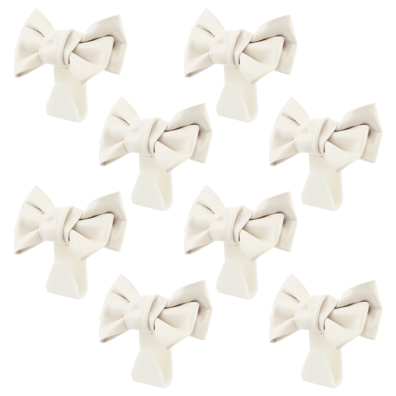 8Pcs Bow Car Seat Headrest Hook Plastic Bowknot Car Seat Back Hook ...