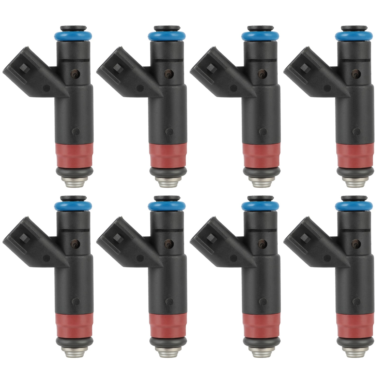 8Pcs CCIYU 2 Holes Fuel Injector Kits fit for 2004-2009 for Dodge for ...