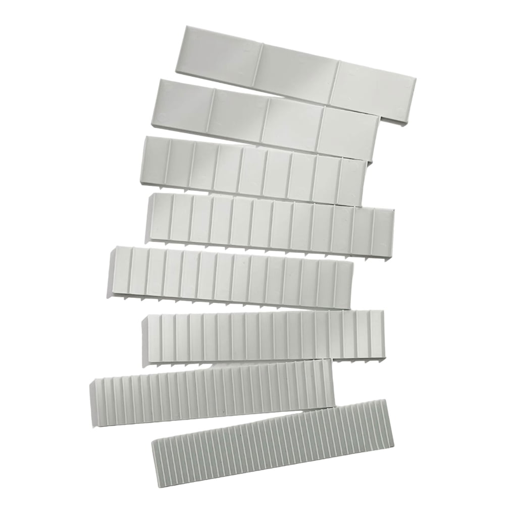 8Pcs Cake Roll Ruler Uniform Division Mold Graduated Scale Balances ...