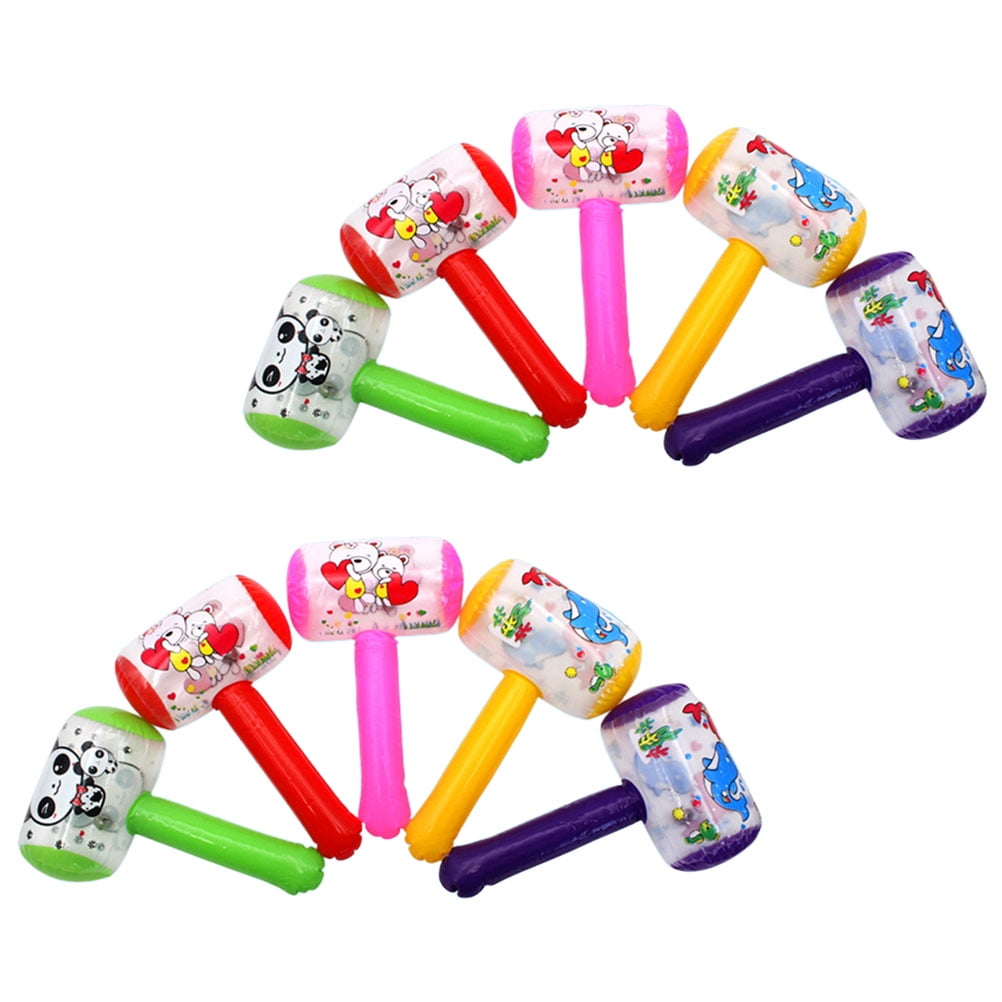 8Pcs Cartoon Inflatable Hammer Funny Hammer Toy Pool Party Inflatable ...