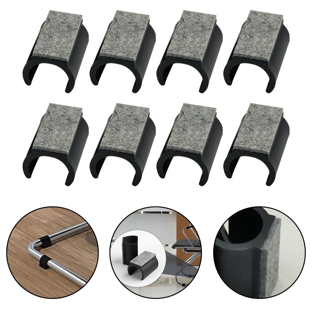 8Pcs Chair Furniture U-shaped Foot Pads Chair Glider For Floor ...