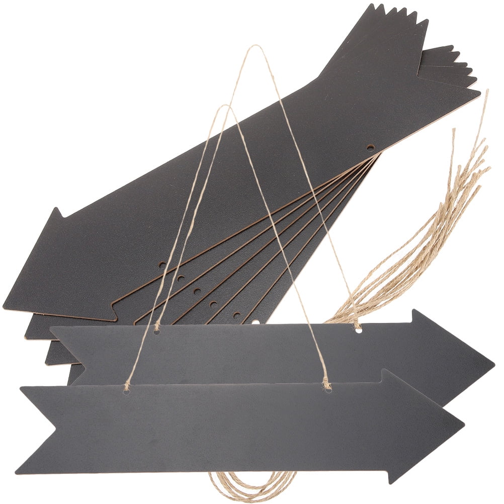 8Pcs Chalkboard Arrow Sign Double Side Arrow Signs Blank Arrow Sign ...