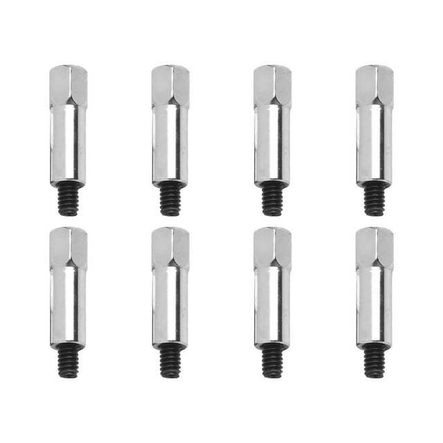 8Pcs Chrome Valve Cover Bolts Stud-Kit For Chevy SBC 283 305 327 350 ...