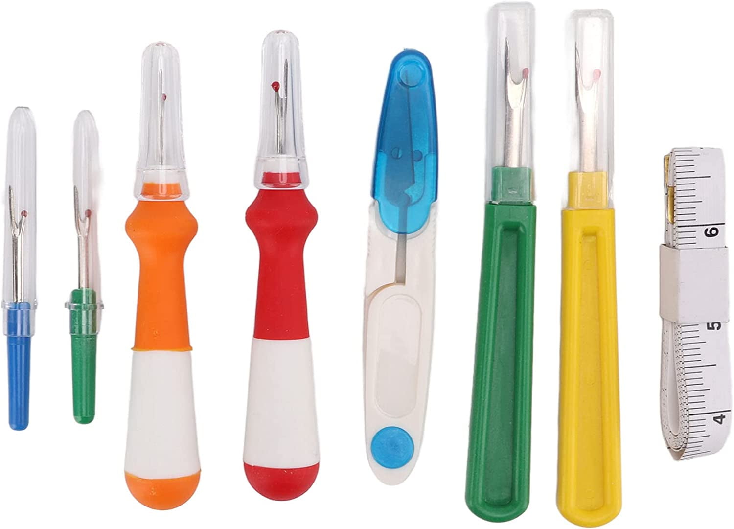 8Pcs Colorful Sewing Seam Ripper Thread Remover Kit Handy Stitch Ripper ...