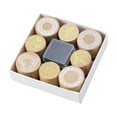 8Pcs Craft Stamp Flower Stamper with Inkpad Scrapbooking Decorative ...