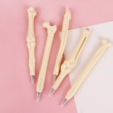 Creative Bone Shape Ballpoint Pens with PP Material for Students Beige ...