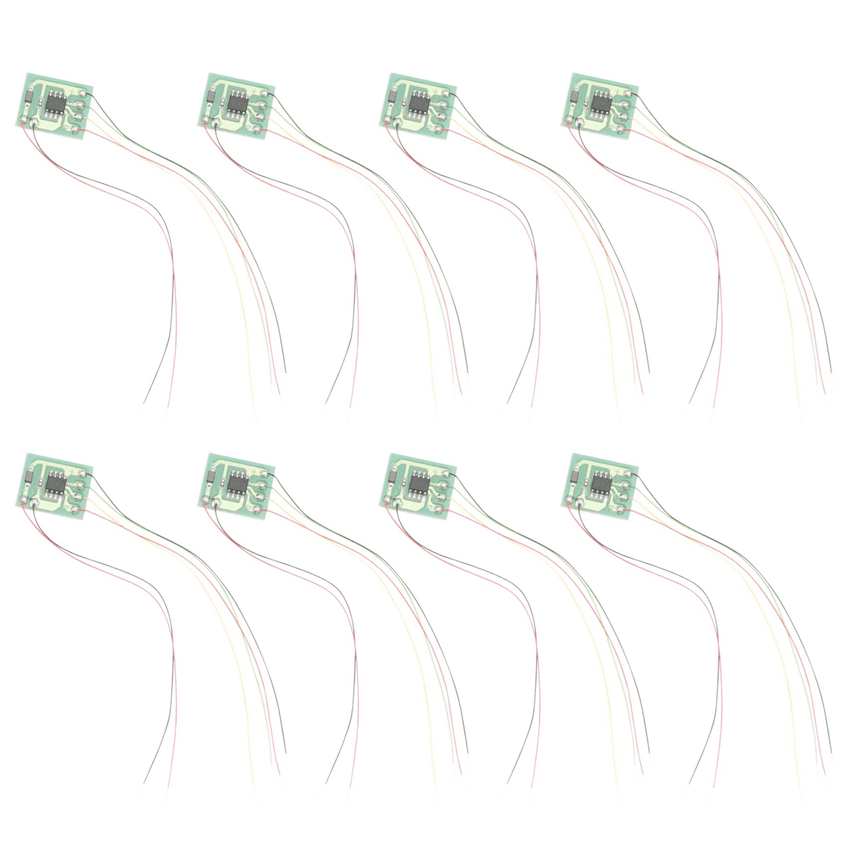 8Pcs DIY Scale Construction Sand Table Model Circuit Board Traffic ...