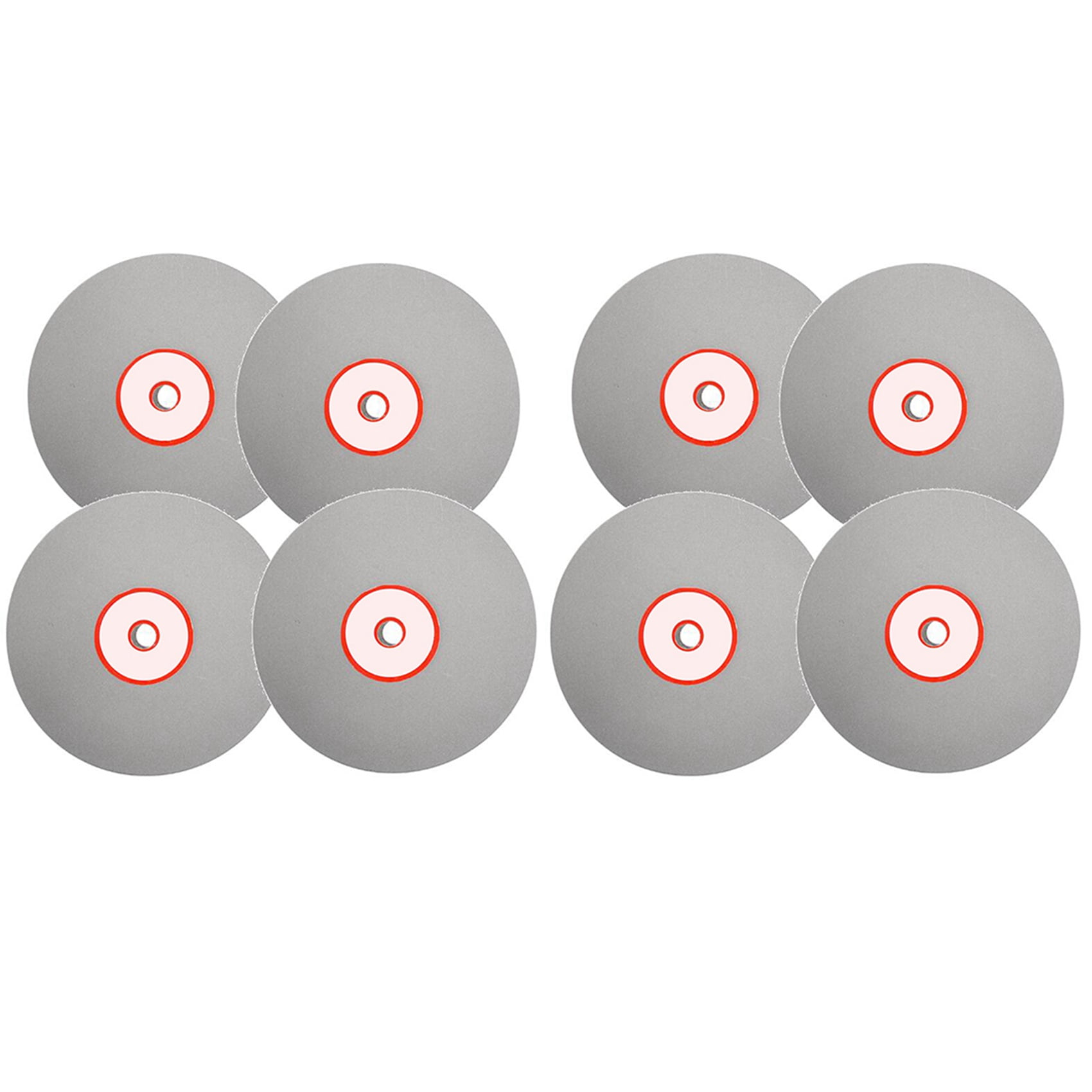 8Pcs Diamond Polishing Disc 600 800 1200 3000 Grit 6Inch Flat Lap ...
