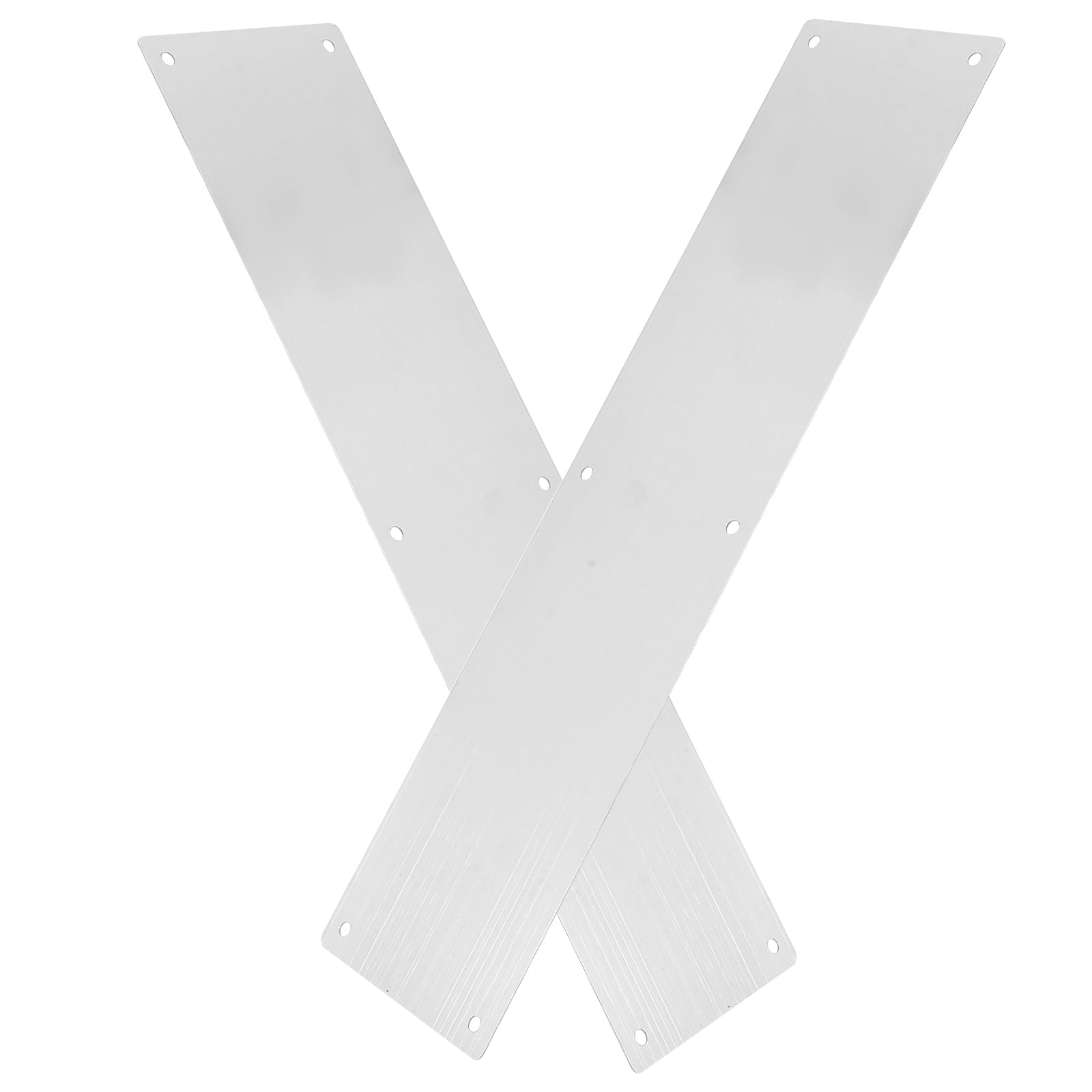 Foxnovo Decorative Stainless Steel Door Kick Plate for Indoor and ...