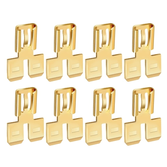 8Pcs Double Piggybacks Spades Connectors Quick Disconnect Electrical 2 ...