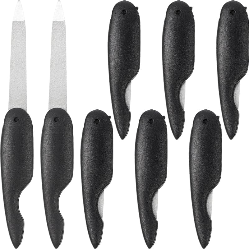 8Pcs Double Sided Nail Files Folding Manicure and Pedicure Tools for ...