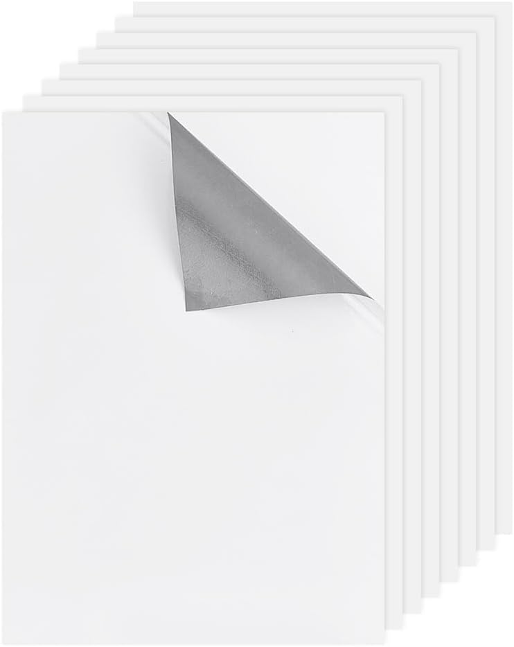 8Pcs Dry Erase Board Sticker 21x14.9cm Whiteboard Stickers Dry Erase ...