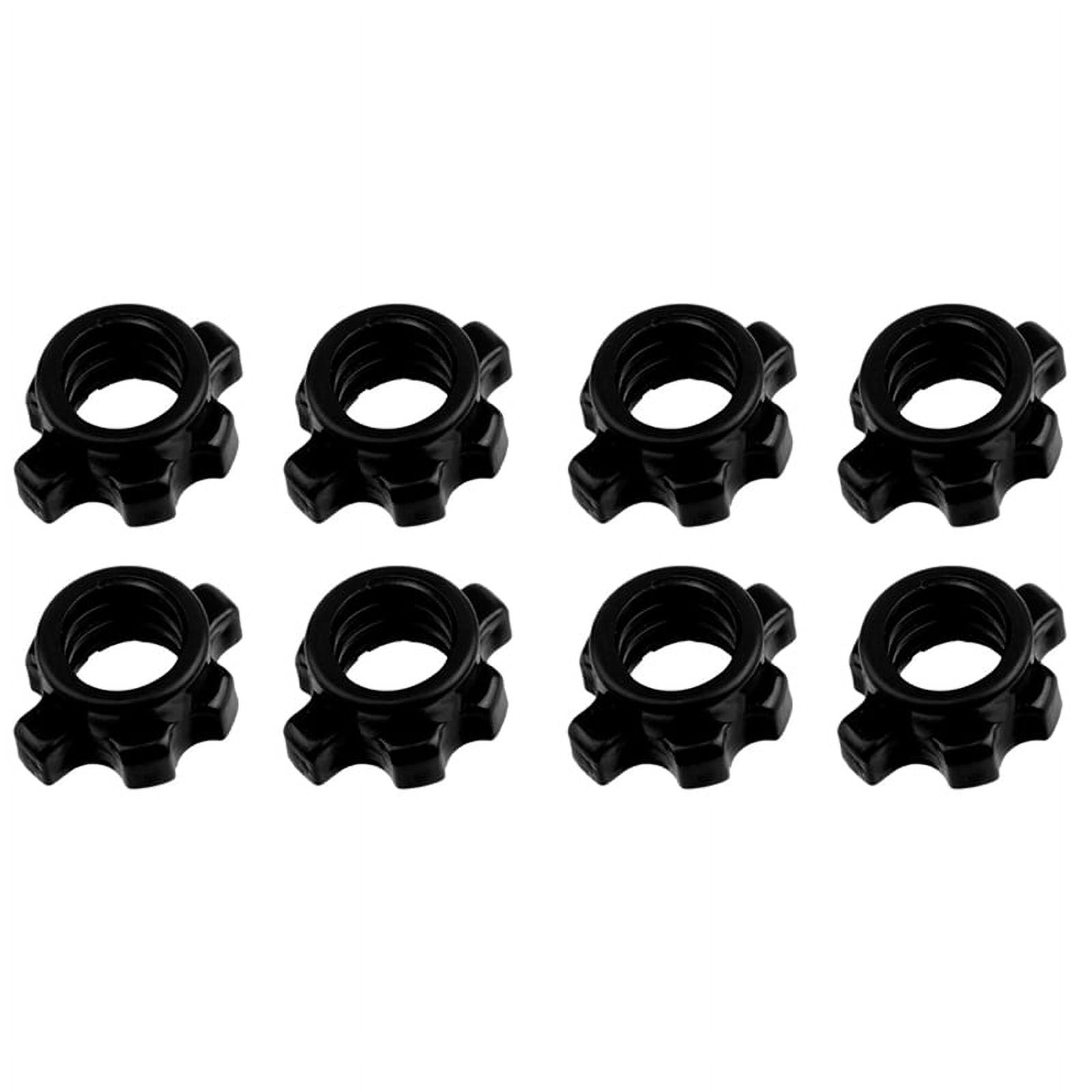 8Pcs Dumbbell Bar Nut Barbells Screw Clamp Dumbell Weight Lifting ...