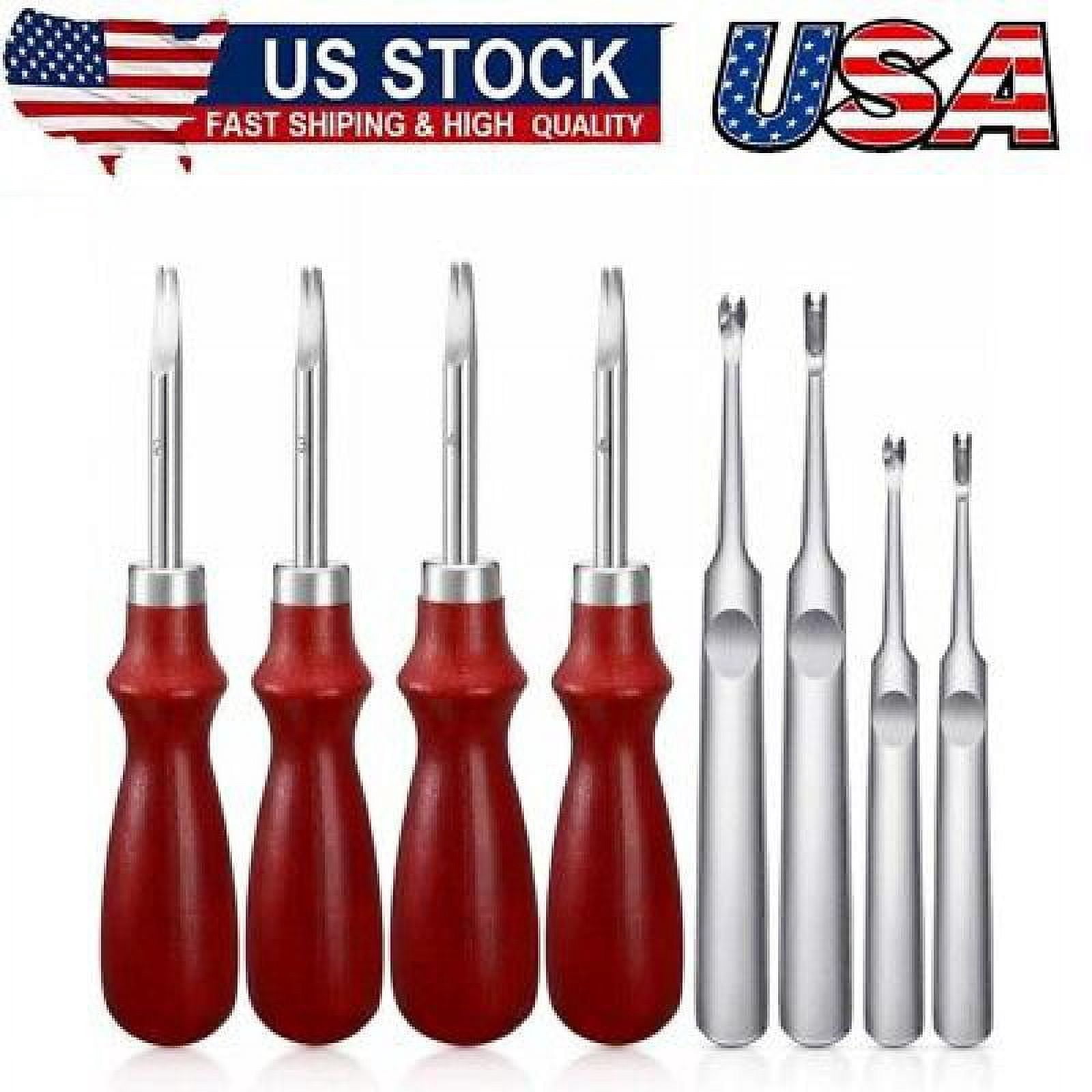 8Pcs Edge Leather Beveler Cutting and Edge Skiving DIY Craft Tool, Hand ...