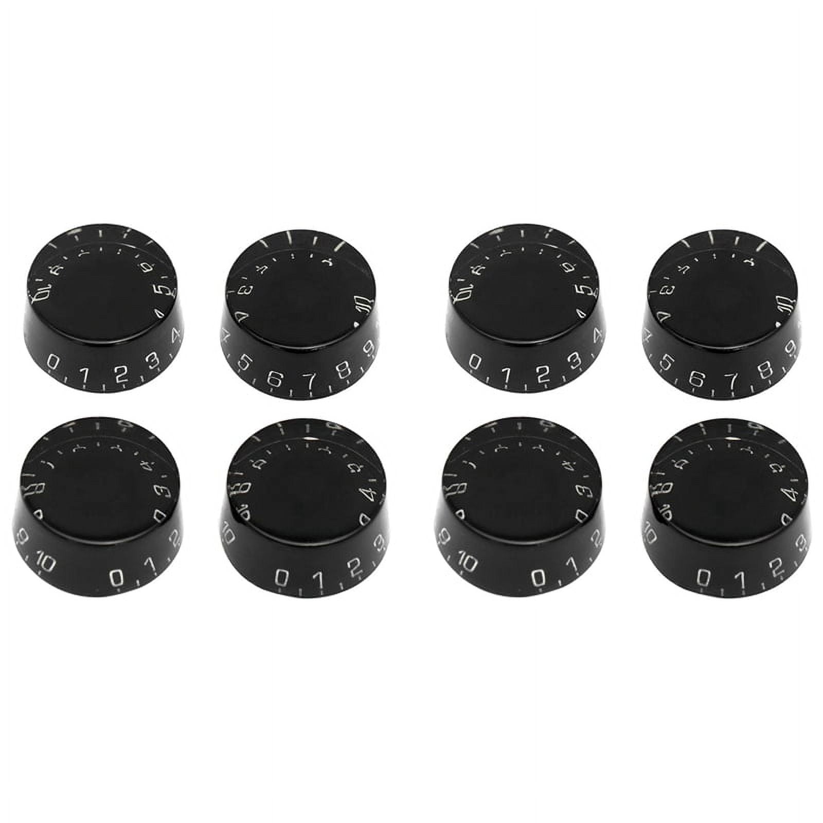 8Pcs Electric Guitar Knobs Speed Volume Tone Control Knobs Compatible ...