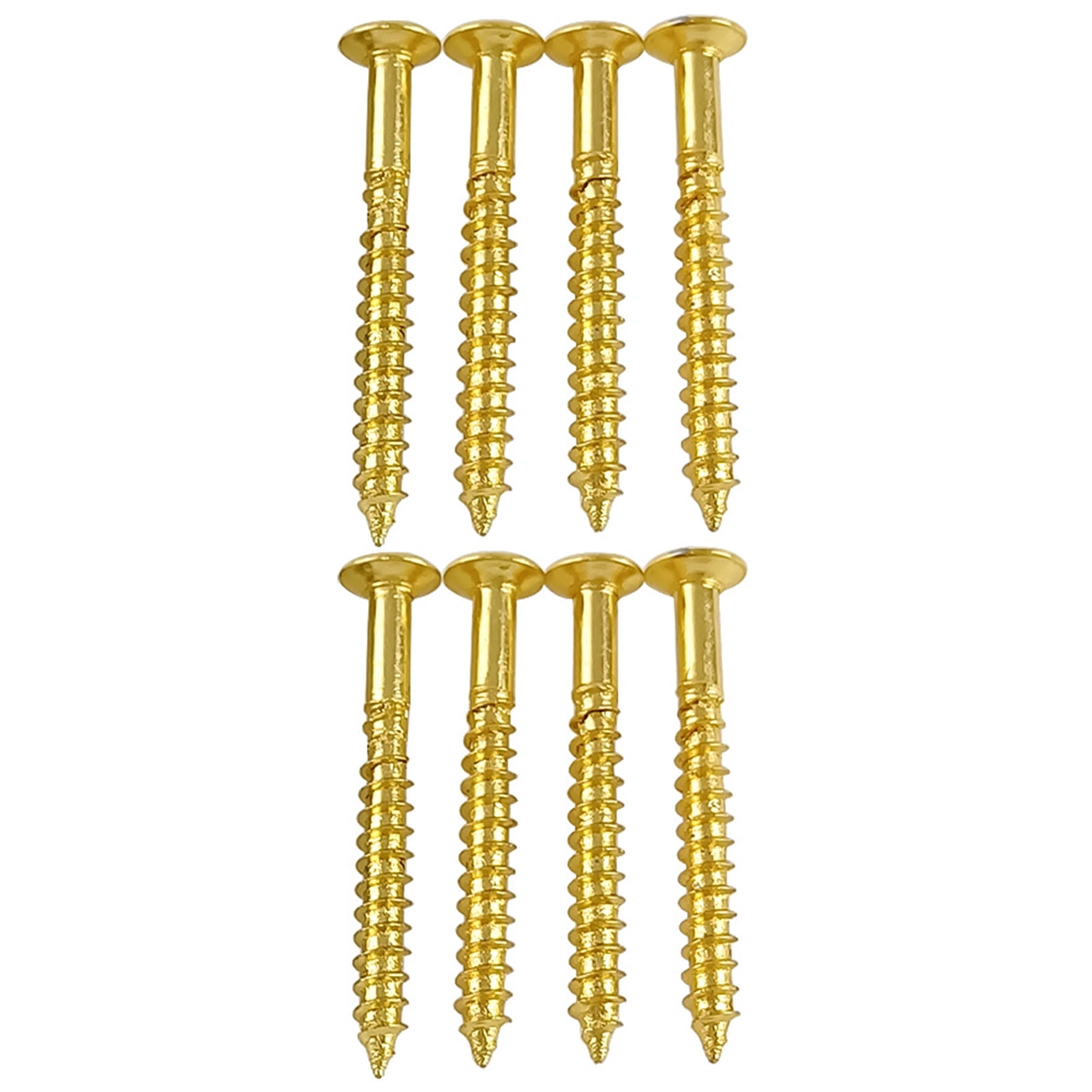8Pcs Electric Guitar Screws Neck Plate Mounting Screws Replacement Neck ...