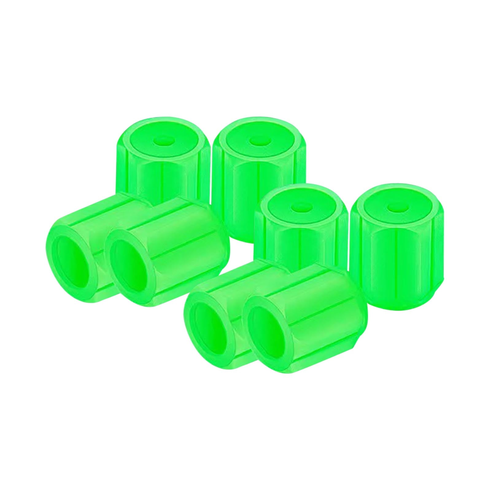 8Pcs Fluorescent Car Tire Valve Caps, Luminous Tire Air Caps Cover ...