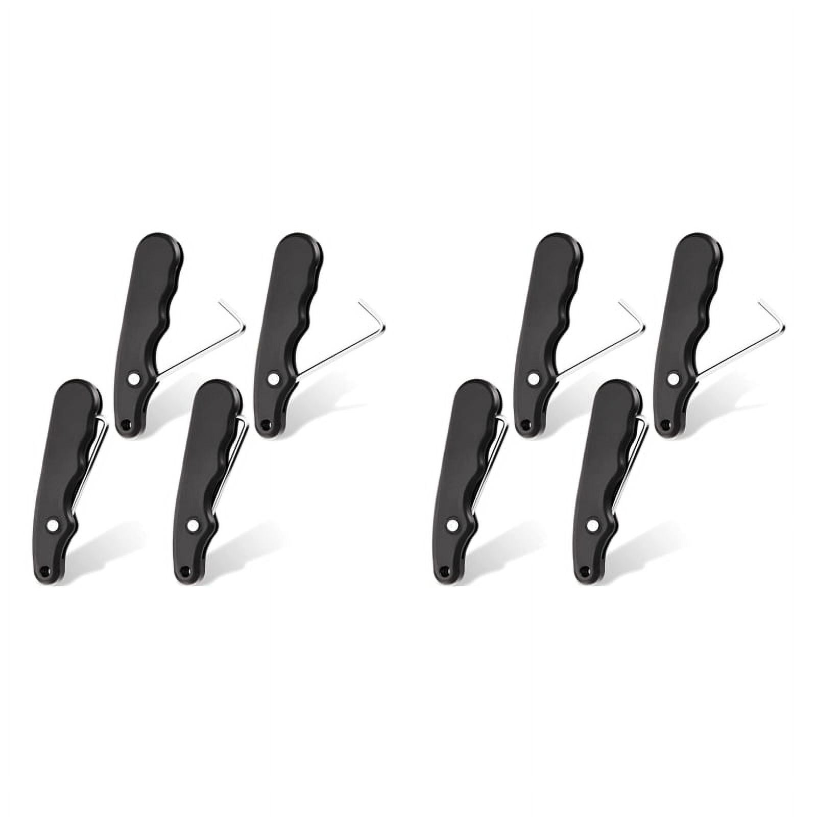 8Pcs Folding Shoe Lace Puller,Portable Lace Tightener Tool,Skate Lace Tightener for Hockey Ice ...