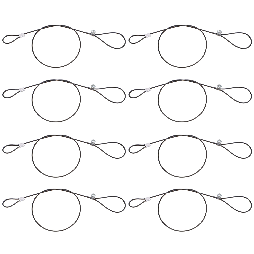 8Pcs Gate Pull Cord Home Gate Latch String Adjustable Gate Latch Cables ...