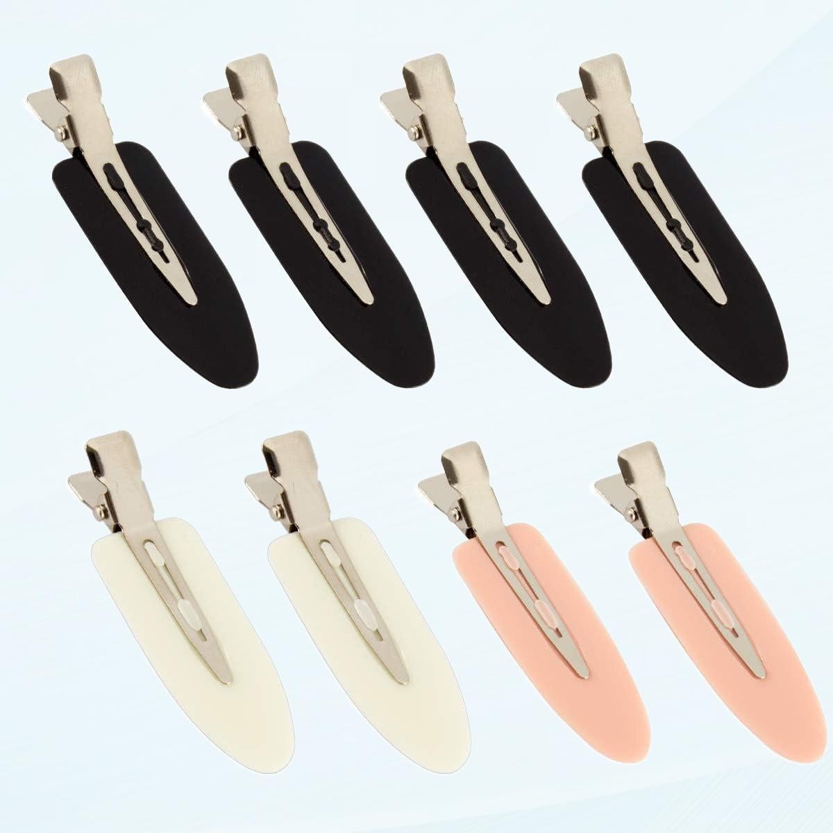 8Pcs Hair Clips No Bend No Crease- Alligator Duck Styling Bill Clips ...