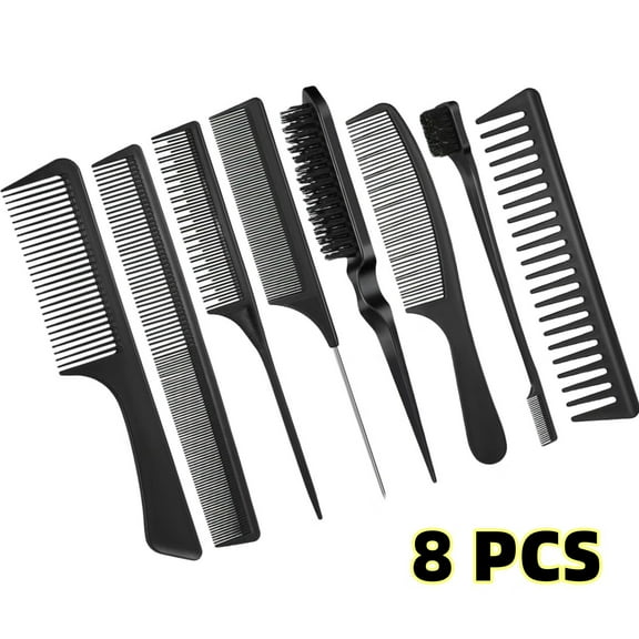 FHALLYNN 4 Pcs Pink Hair Combs for Women,Hair Combs for Styling .Wide ...
