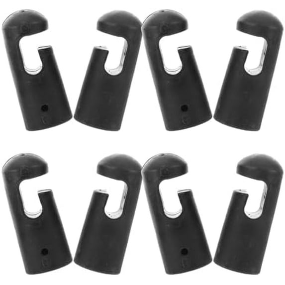 8Pcs Heavy Duty Trampoline Rod Caps Replacement Tube Covers for ...