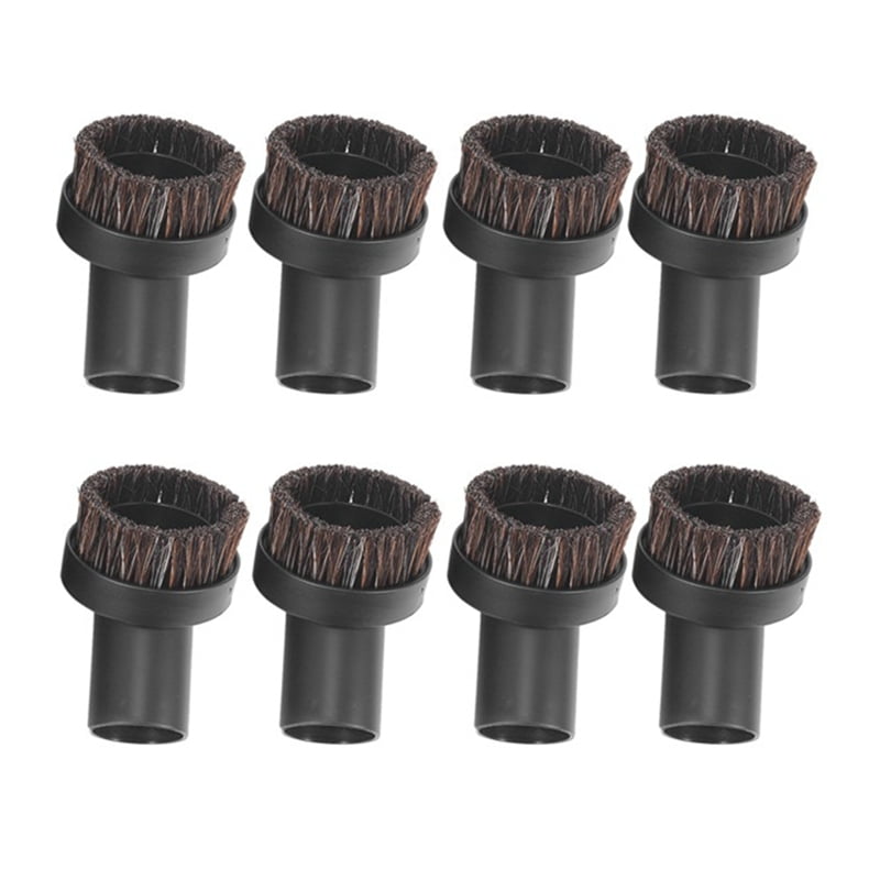 8Pcs Horsehair Bristle Vacuum Cleaner Round Dusting Brush Replacement ...