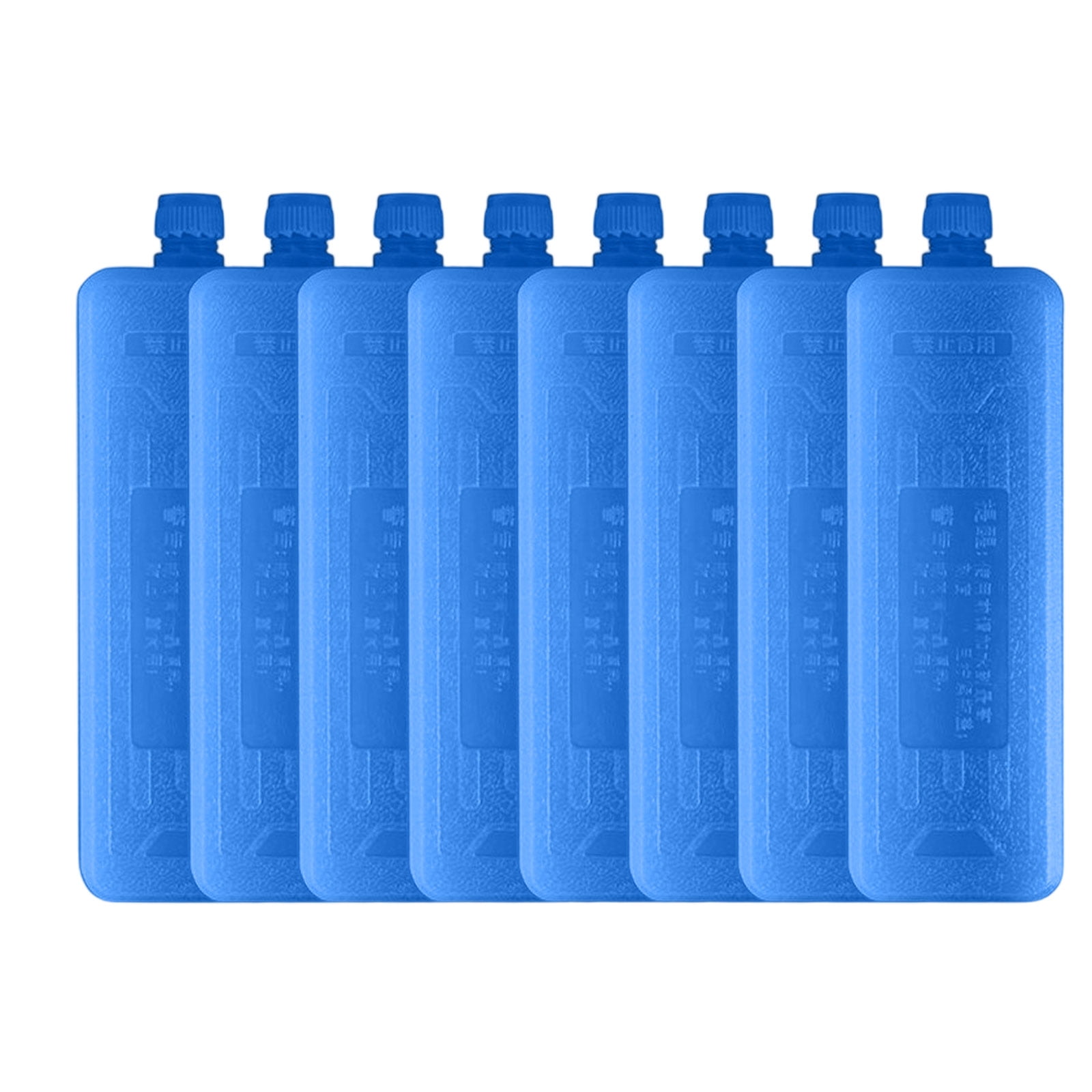 8Pcs Ice Packs Long Lasting Freezer Blocks Reusable Portable Cooler ...