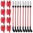 8Pcs Ignition Coil + Spark Plug Wire For GMC Chevy Silverado 1500 5.3L ...