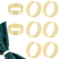 8Pcs Iron Napkin Rings Napkin Holder Ornament Restaurant Daily ...